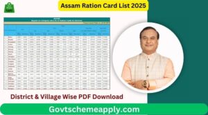 Assam Ration Card List 2025 - District & Village Wise PDF Download ...