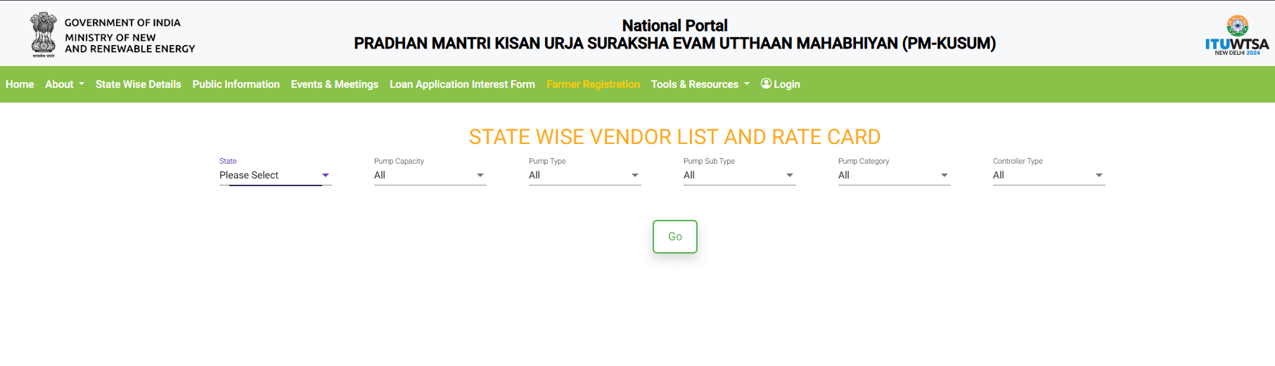 PM KUSUM Yojana 2025 - Apply Online for Solar Pump Subsidy & Loan - Govt Scheme Portal